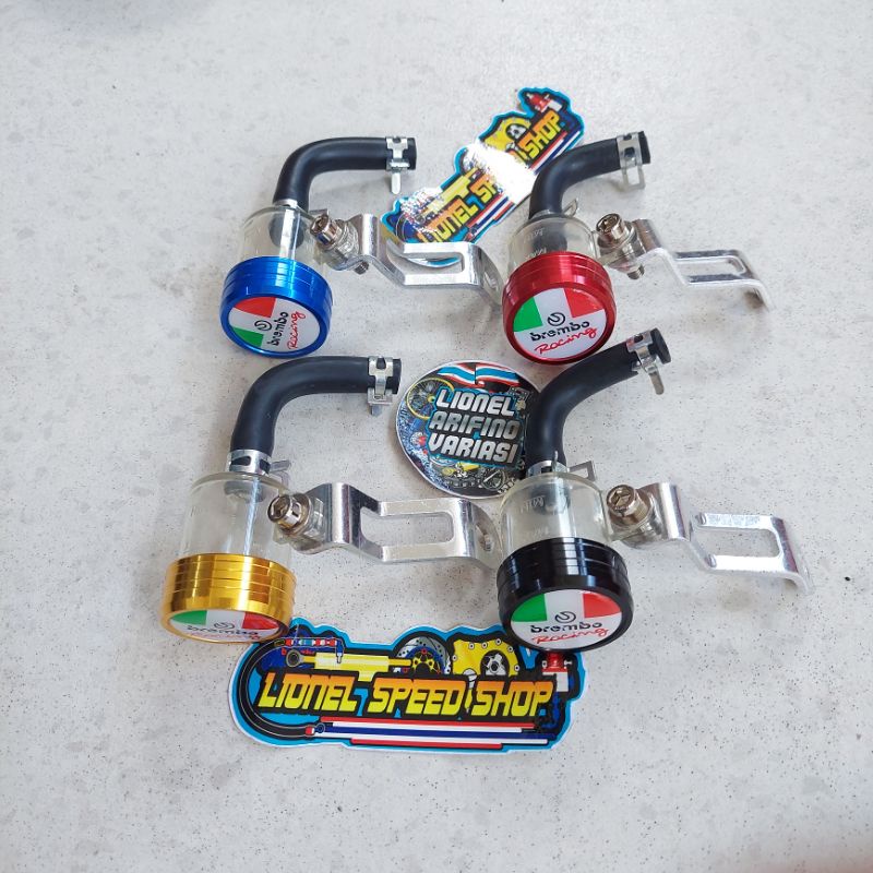 Jual Tabung minyak master rem brb plus selang dan kleman breket tabung ...