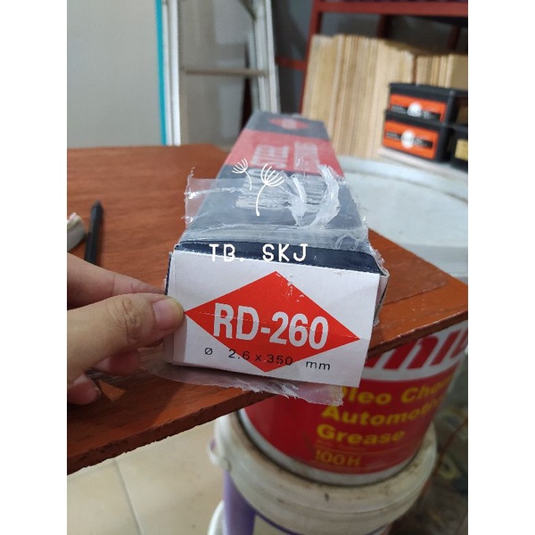 Jual KAWAT LAS NIKKO / NIKKO STEEL WELDING ELECTRODES RD 260 (2,6x350mm ...