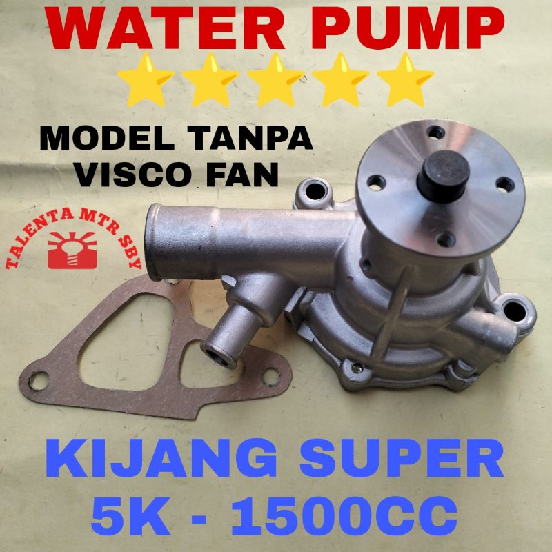 Jual BERGARANSI. WATER PUMP KIJANG SUPER 5K 1.5 1500cc 1500CC POMP POM PUM | Shopee Indonesia