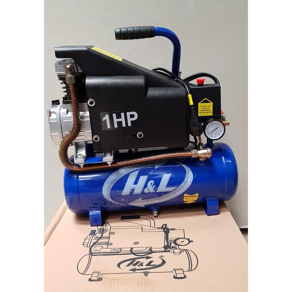Jual PROMO HnL Kompresor Angin Listrik air Compressor 1 HP skls Lakoni ...