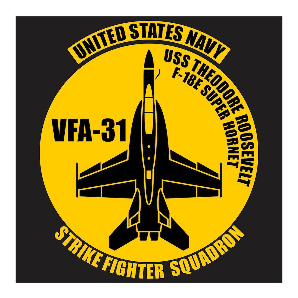 Jual US Navy F-18E Super Hornet VFA-31 Cutting Sticker | Shopee Indonesia