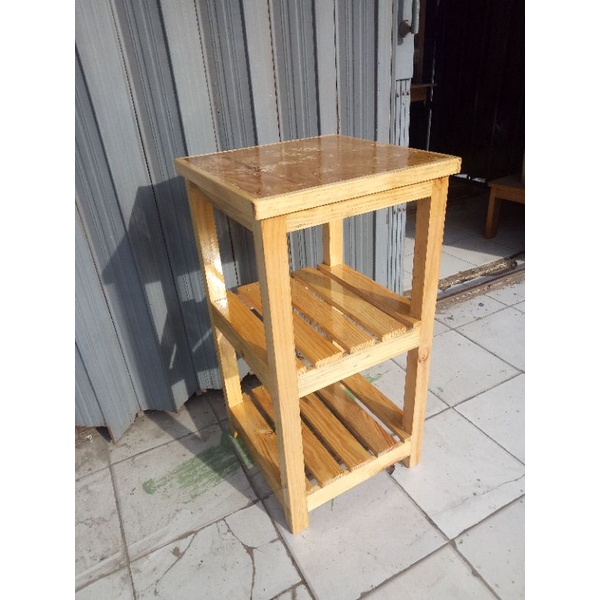 Jual meja dispenser magicom jati belanda | Shopee Indonesia