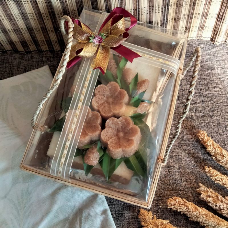 Jual sanggan seserahan wadah kue tempat hantaran BMT panjang ...