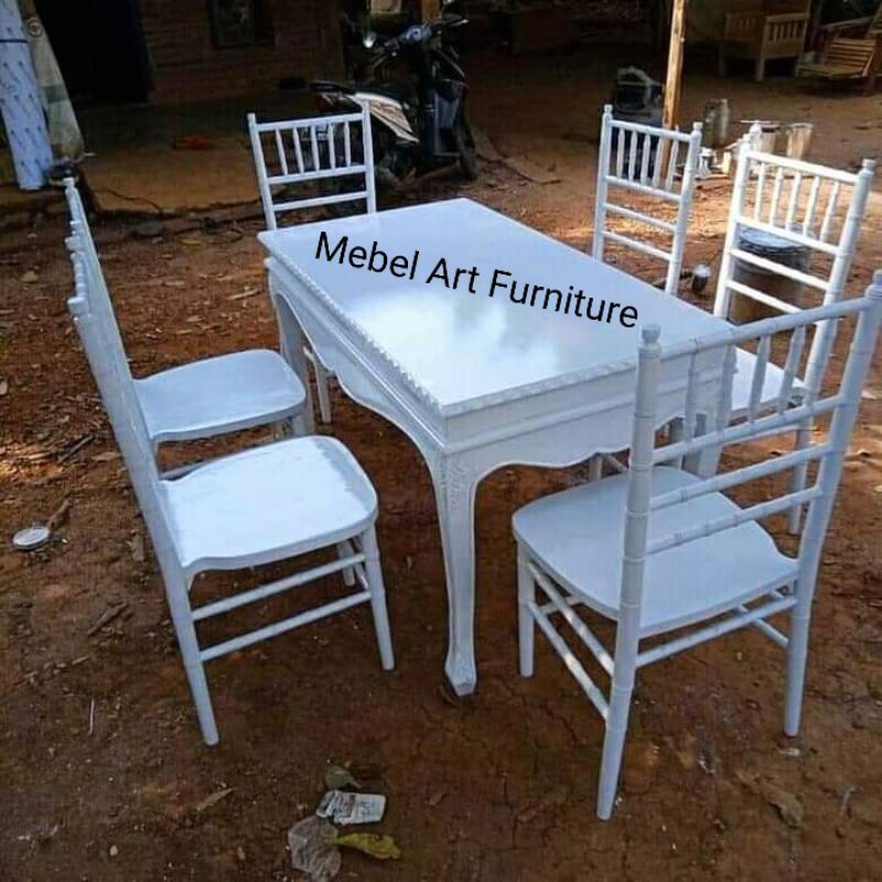 Jual meja akad set kursi akad tifani | Shopee Indonesia