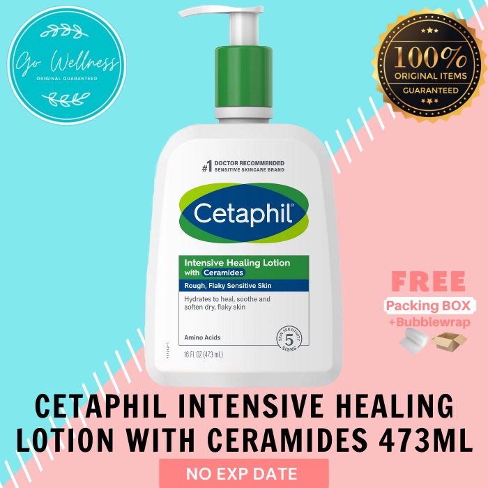 Jual Cetaphil Intensive Healing Lotion With Ceramides 473ml | Shopee ...