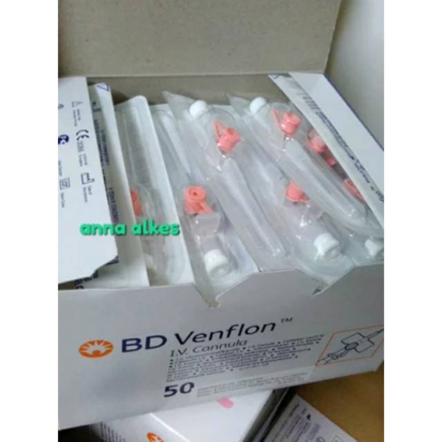 Jual BD VENVLON / IV CANNULA 18G, 20G, 22G | Shopee Indonesia