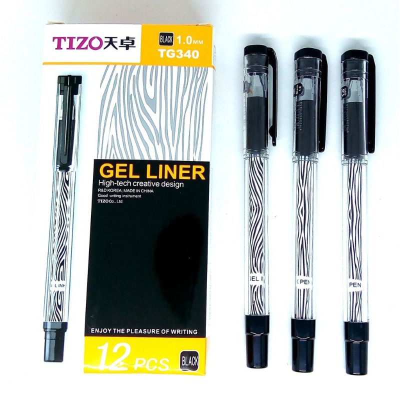 Jual pulpen gel/gel liner/1.0mm/tebal | Shopee Indonesia