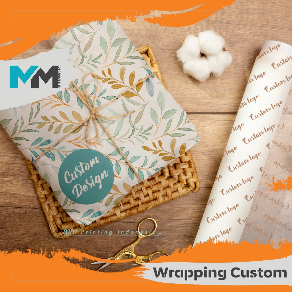 Jual Wraping paper custom | Shopee Indonesia