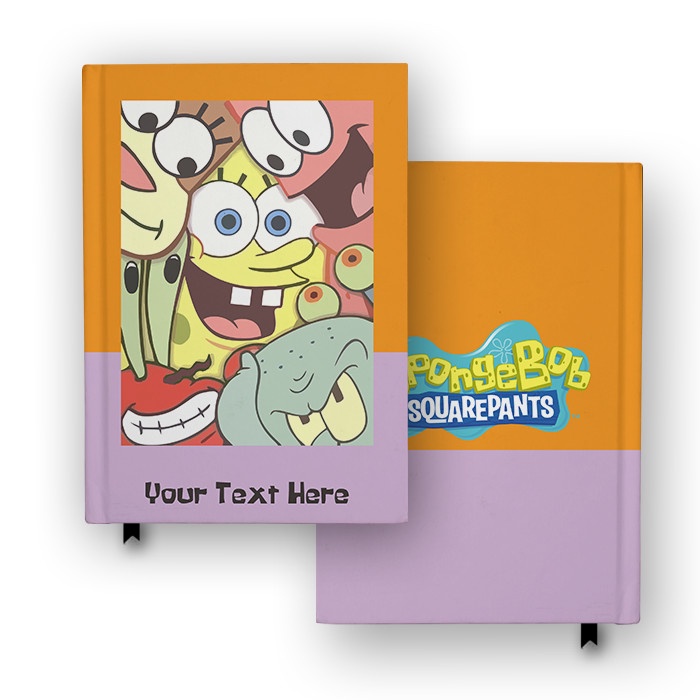 Jual Buku Catatan Notebook Spongebob Characters Custom Diary Jurnal ...
