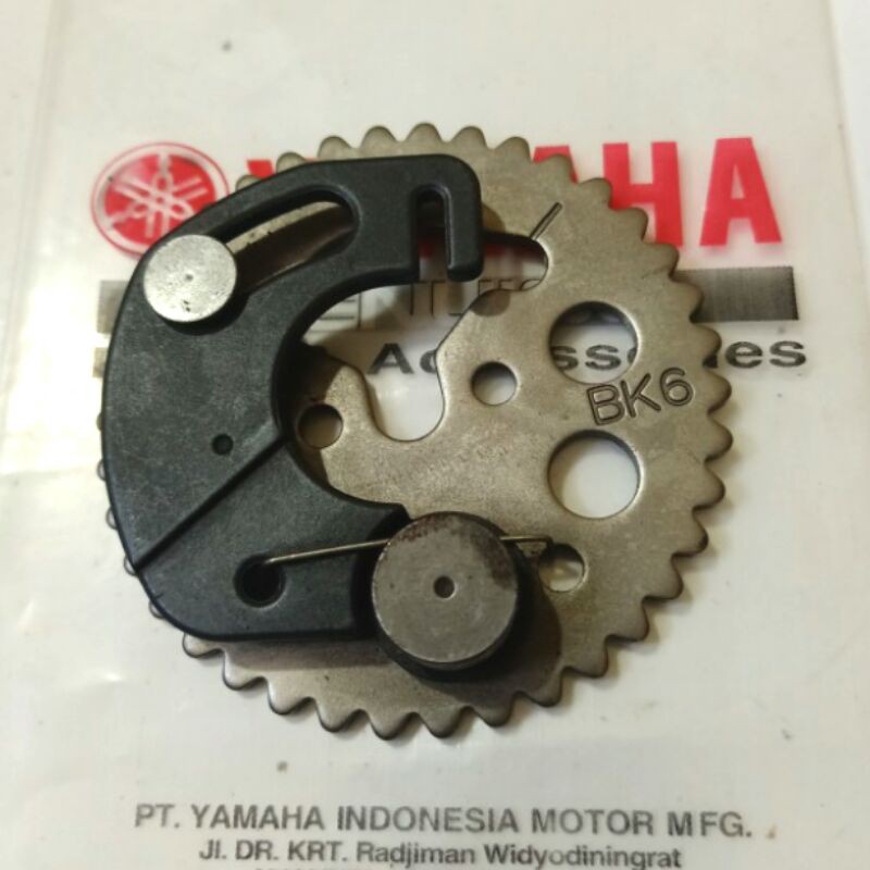 Jual GEAR GIR GIGI SENTRIK RANTAI KETENG BK6 ORI YAMAHA MT15 NEW R15 V3 VIXION NVL NVA | Shopee ...