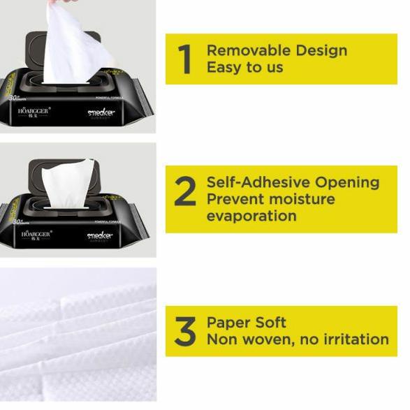 Jual trxEe3E8--Tissue Basah Pembersih Sepatu Quick Wipes Shoe Cleaner ...