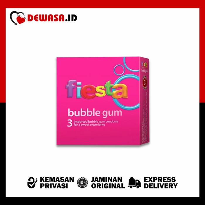 Jual Fiesta Kondom Bubble Gum - 1 Pcs (REPACK) | Shopee Indonesia