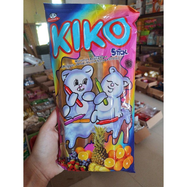 Jual Kiko stik isi 10 | Kiko jelly | Es kiko 50ml rasa buah | Shopee ...