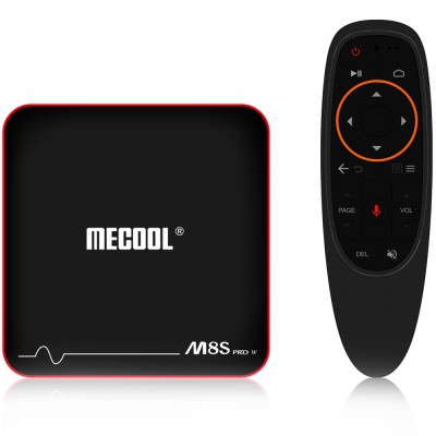 Jual MECOOL M8S PRO W Android TV OS TV Box dengan Suara Remote Control ...