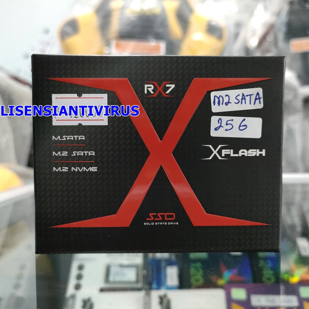 Jual SSD RX7 M2 SATA / M.2 SATA / M2SATA 256GB RX7 RESMI (GARANSI 3 ...