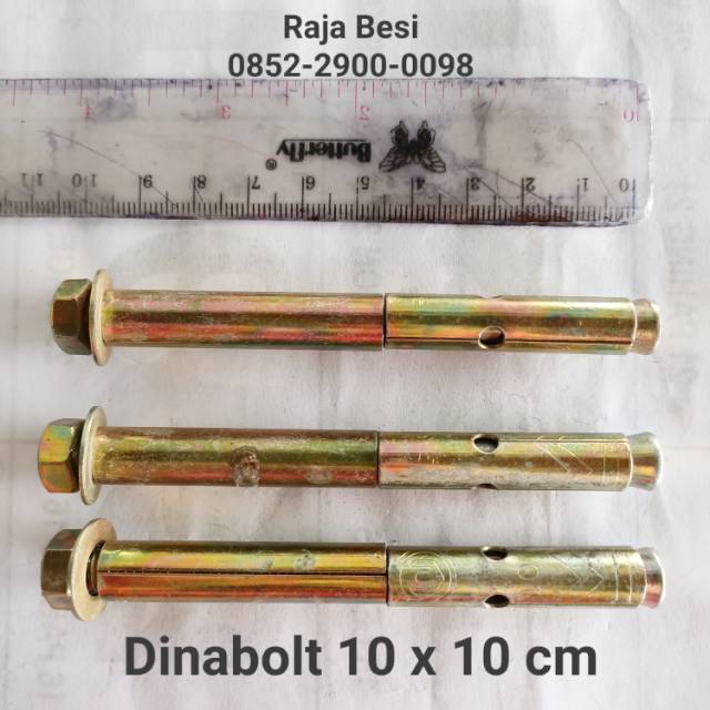 Jual Dynabolt M10 panjang 10 cm Baut Beton Besi | Shopee Indonesia