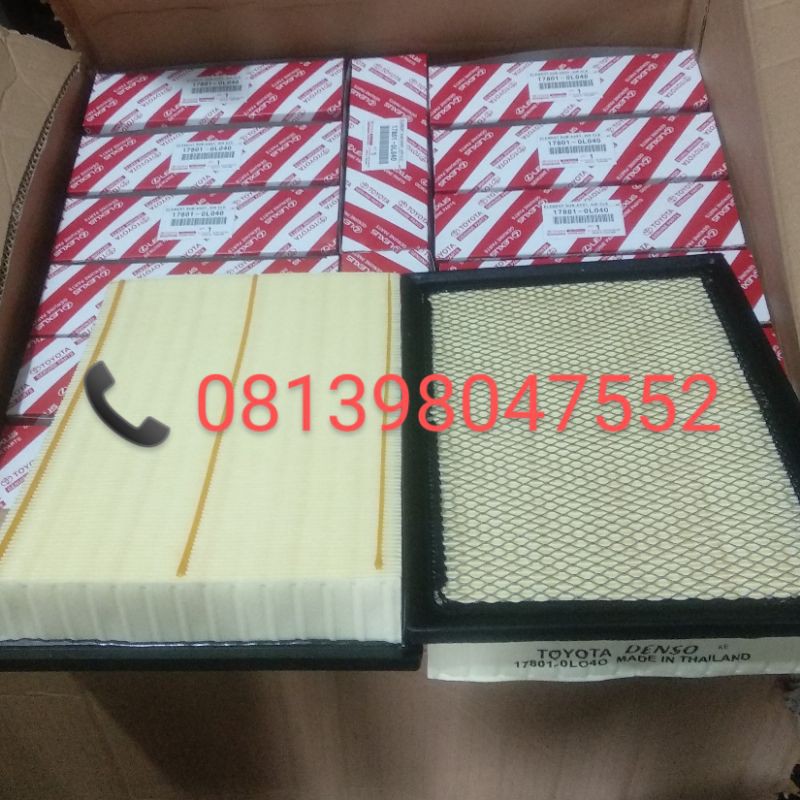 Jual air filter / saringan udara Toyota Innova reborn, Fortuner VRZ ...