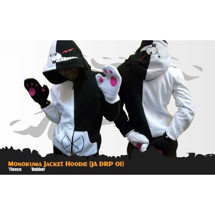 Jual Jaket Anime - Danganronpa Monokuma Cosplay Jacket Hoodie - JA DRP ...