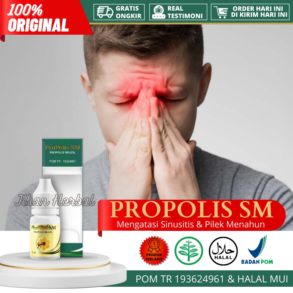 Jual Obat Sinusitis Polip Hidung Pilek Menahun Hidung Tersumbat Rhinitis Alergi Hidung Herbal ...