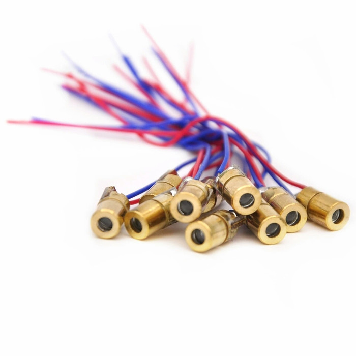 Jual Utrs0e4 Laser 5V 650Nm 5Mw Laser Red Dot Module Laser Diode Laser ...