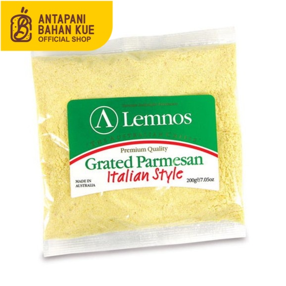 Jual Lemnos Parmesan Cheese 250 GR / Grated Parmesan / Parmesan Parut ...