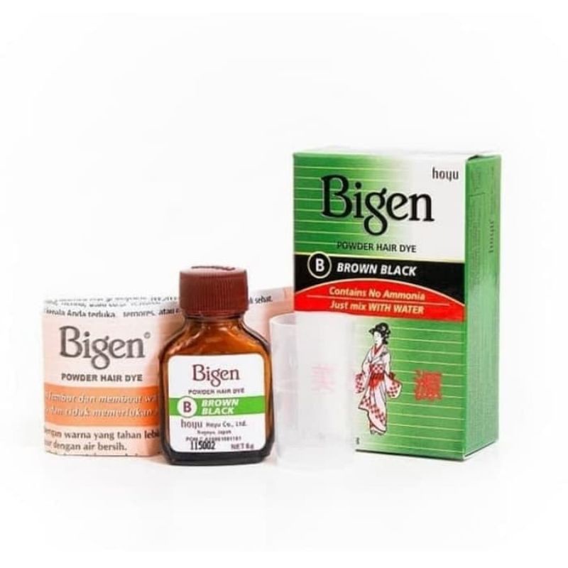 Jual BIGEN Powder Hair Color Cat Semir Rambut 6gr | Shopee Indonesia