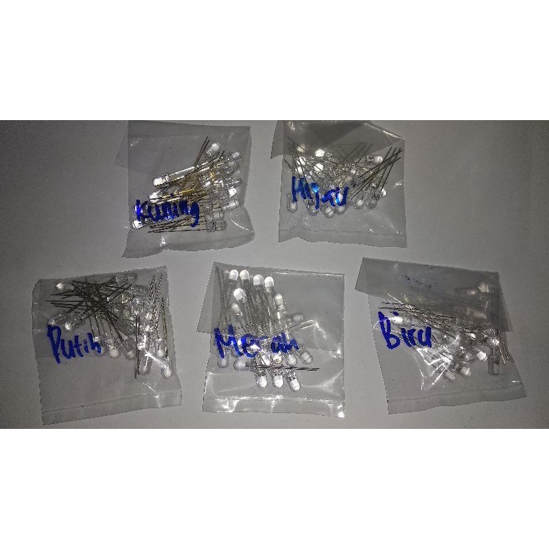 Jual Dioda LED / Lampu LED kecil 100pcs | Shopee Indonesia