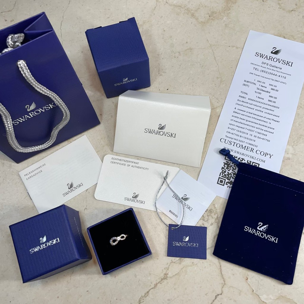 Jual Swarovski Infinity Ring (Cincin Swarovski) | Shopee Indonesia