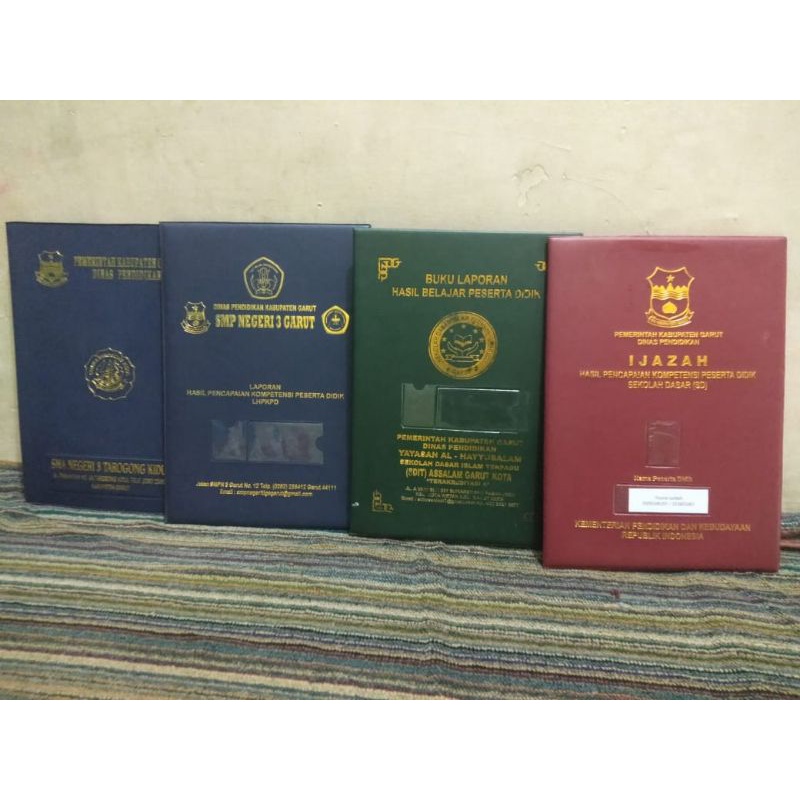 Jual sampul raport k13 hot print emboss | Shopee Indonesia