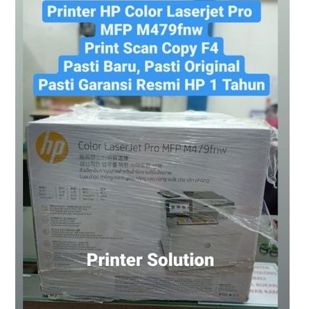 Jual Printer HP Colour LaserJet Pro MFP M479fnw Printer M 479fnw M ...