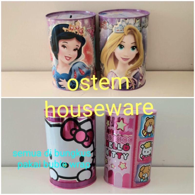Jual OBRAL TECHNOPLAST CELENGAN TIN CAN 102,DISNEY,HELLO KITTY,AVENGERS ...