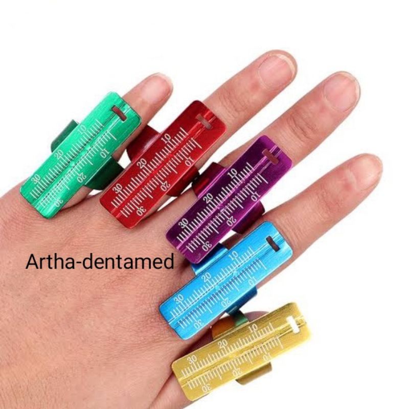 Jual DENTAL ENDO FINGER ENDO RULER ENDO RING GAUGE BLOCK CINCIN ENDO ...