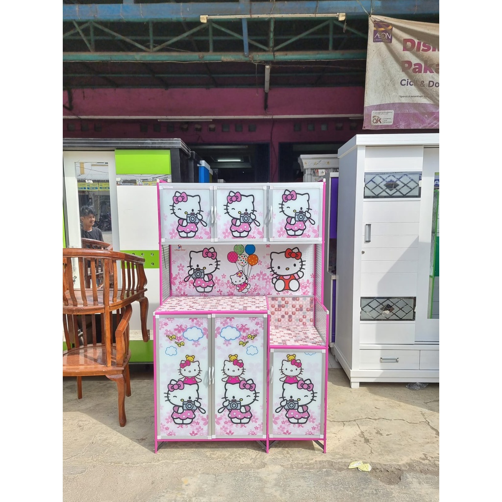 Jual RAK PIRING / RAK SAYUR / LEMARI PIRING KARAKTER | Shopee Indonesia