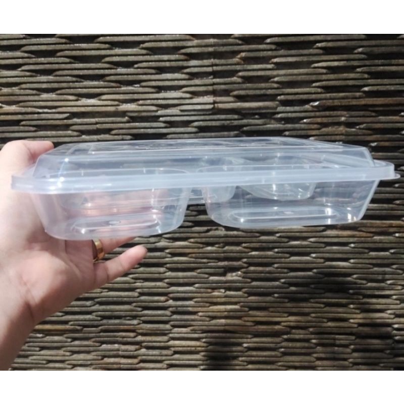 Jual THINWALL BENTO SEKAT 4 BENTO - FOOD CONTAINER BENTO PLUS TUTUP ...