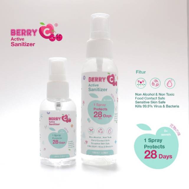Jual BERRY C/BERRYC/SANITIZING WATER/HAND SANITIZER/DISINFECTANT ...