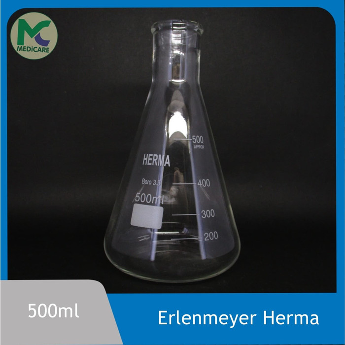 Jual Erlenmeyer Flask 500 ml Herma | Shopee Indonesia Jual Erlenmeyer Flask 500 ml Herma | Shopee Indonesia