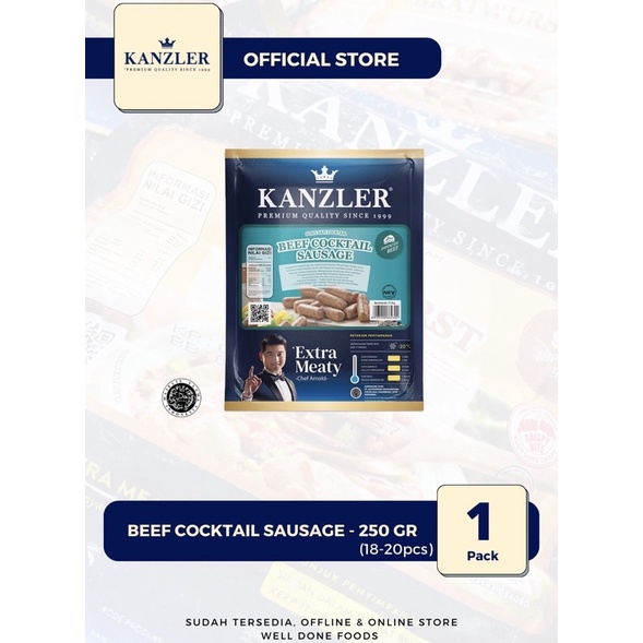 Jual Kanzler Beef Cocktail 250gr | Shopee Indonesia