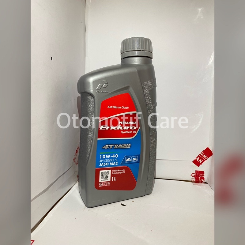 Jual OLI PERTAMINA ENDURO RACING 4T 10W-40 SYNTHETIC OIL 1 LITER ...