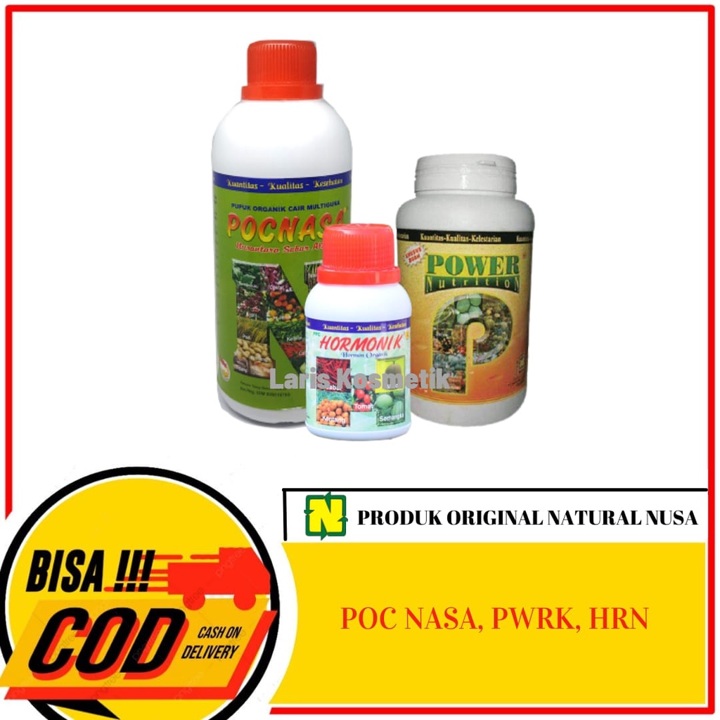 Jual Paket Pertanian Pupuk Pelebat Buah Poc Nasa, Hormonik, Power Nutrition | Pupuk Buah Lebat ...