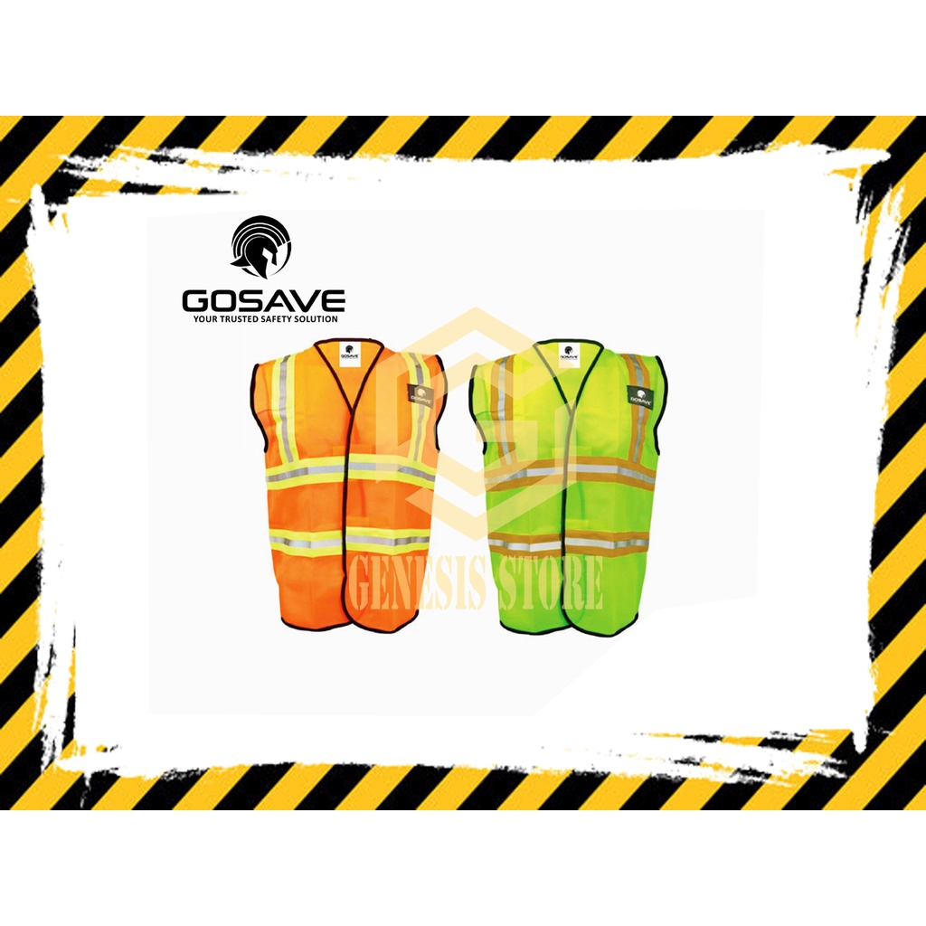 Jual Rompi Safety Rompi Proyek Kombinasi Rompi Polyester Double ...