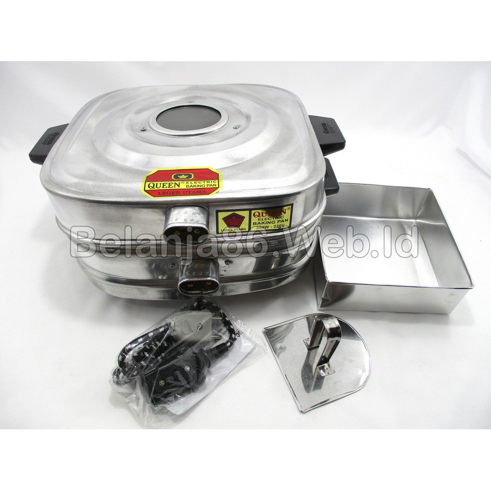 Jual Oven kue Lapis legit- Queen Electric Bakingpan - 450w ukuran SMALL ...