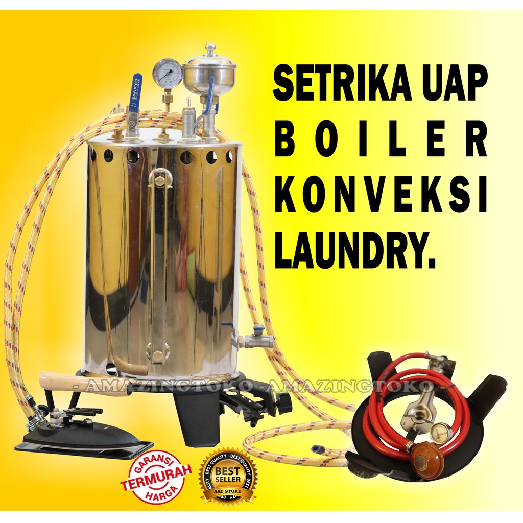 Jual SETRIKA UAP BOILER UNTUK KONVEKSI / LAUNDRY (7,10,20,25,30,35 ...