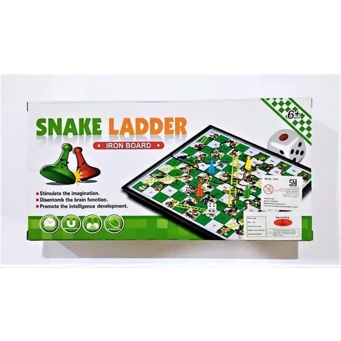 Jual GAME-BOARD- MAINAN EDUKASI / EDUKATIF ANAK - SNAKE LADDERS ULAR ...