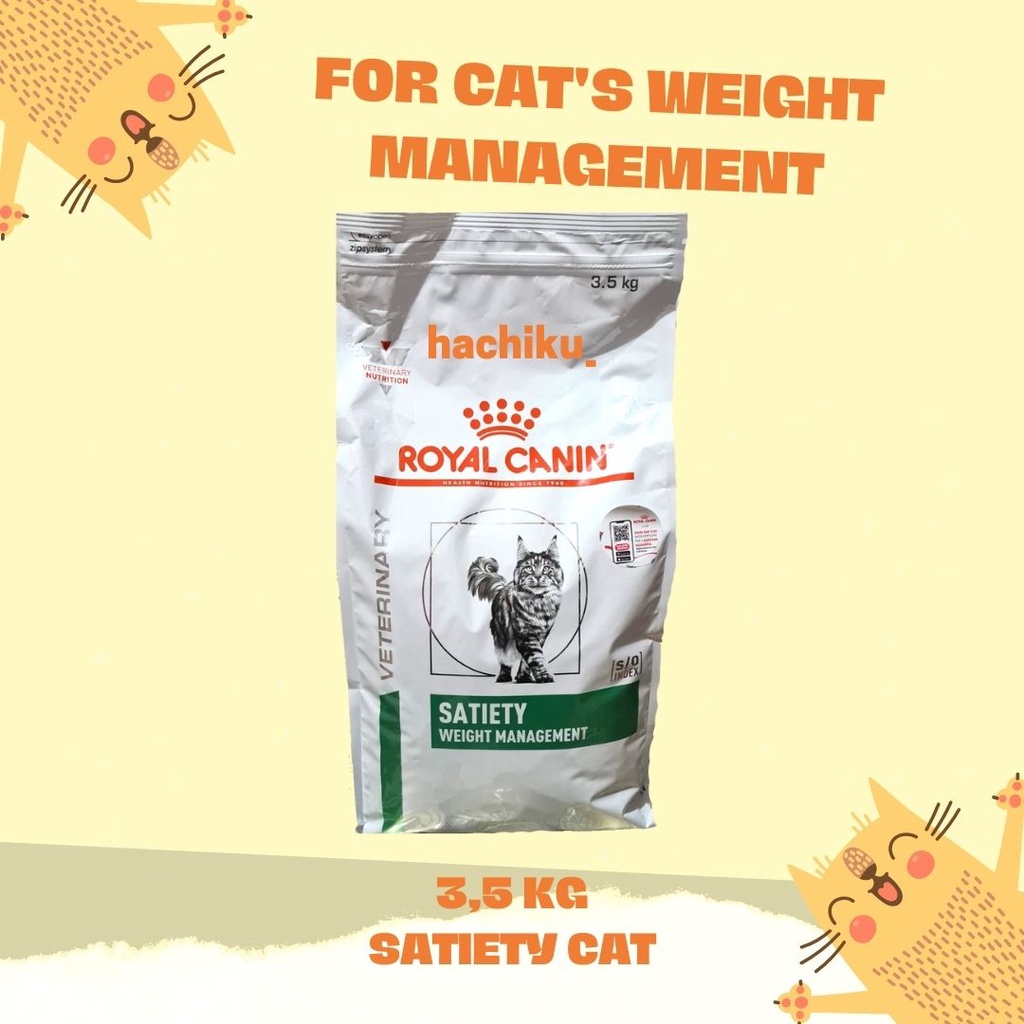 Jual ROYAL CANIN SATIETY CAT 3,5 KG / SATIETY FELINE WEIGHT MANAGEMENT ...