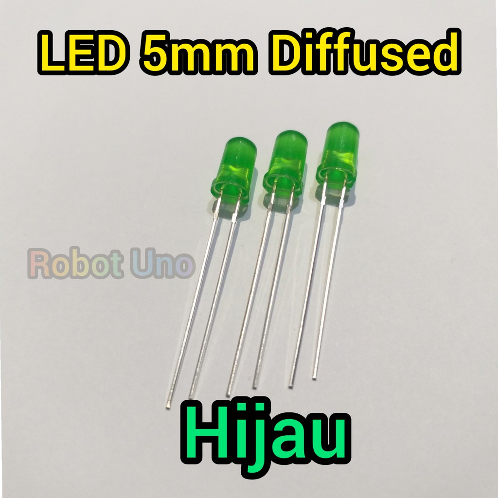 Jual LED Diffused 5 mm Hijau | Shopee Indonesia