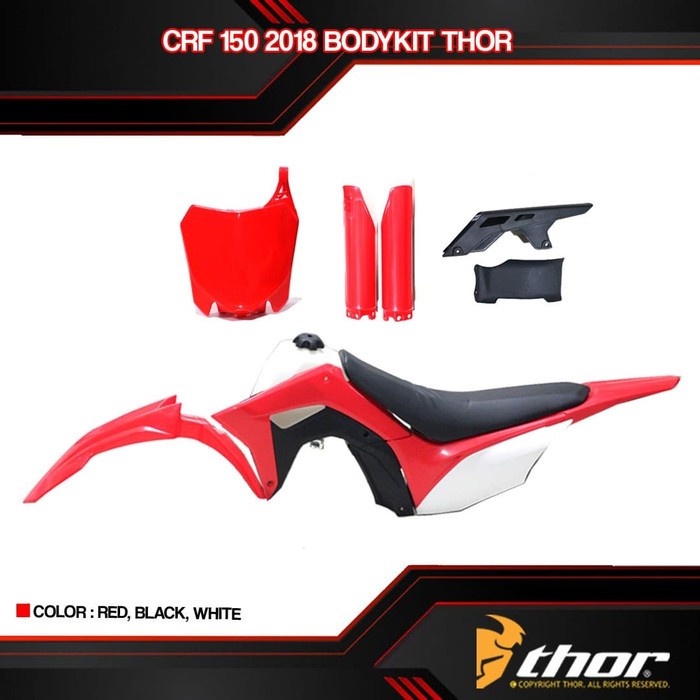 Jual Cover Set Trail supermoto cross MX body CRF 150 150L new 2018 ...