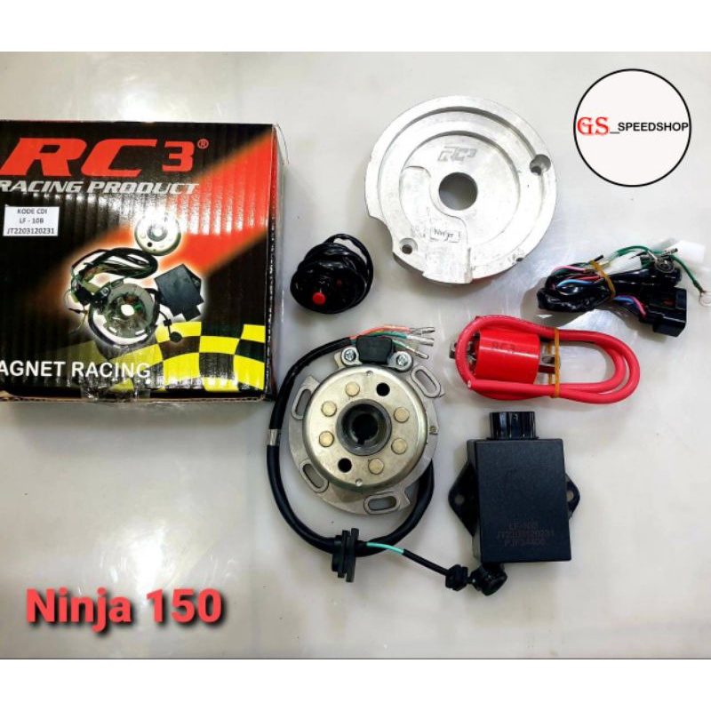 Jual Magnet Pengapian Racing YZ RC3 Kawasaki Ninja 150 RR R SS 150R 150RR 150SS Old dan New ...