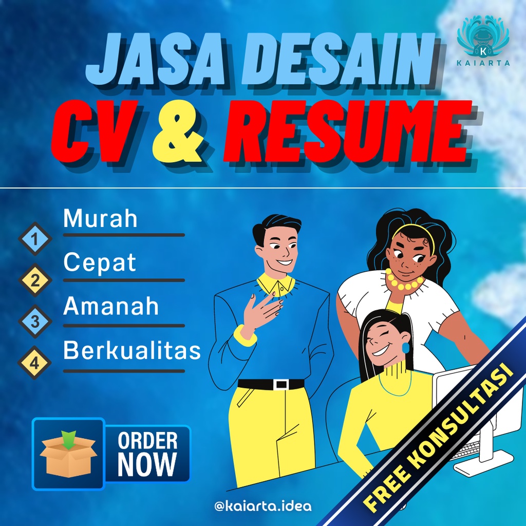 Jual Jasa Desain Cv dan Resume Custom Request | Design Daftar Riwayat ...