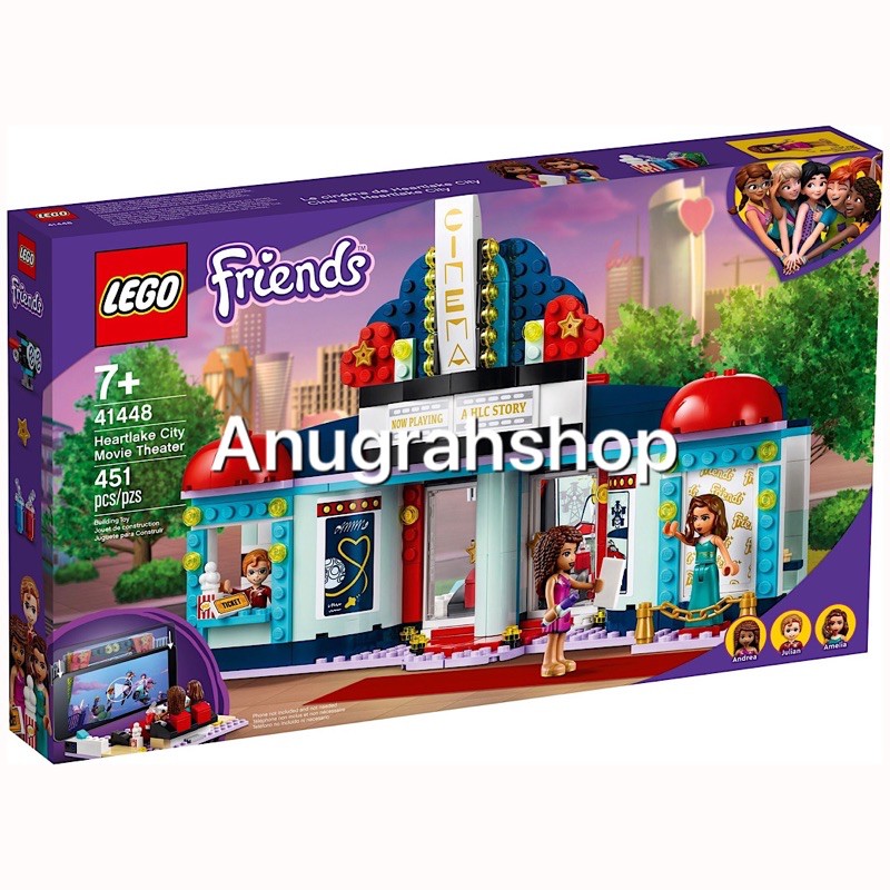 Jual LEGO 41448 FRIENDS Heartlake City Movie Theater | Shopee Indonesia