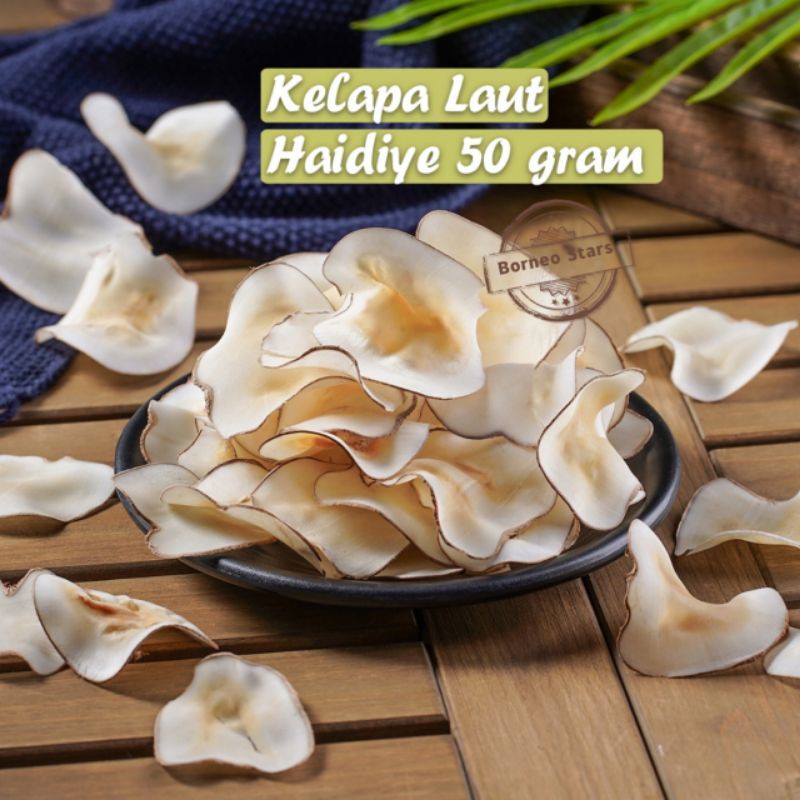Jual Haidiye海底叶 KELAPA LAUT 50 gram | Shopee Indonesia